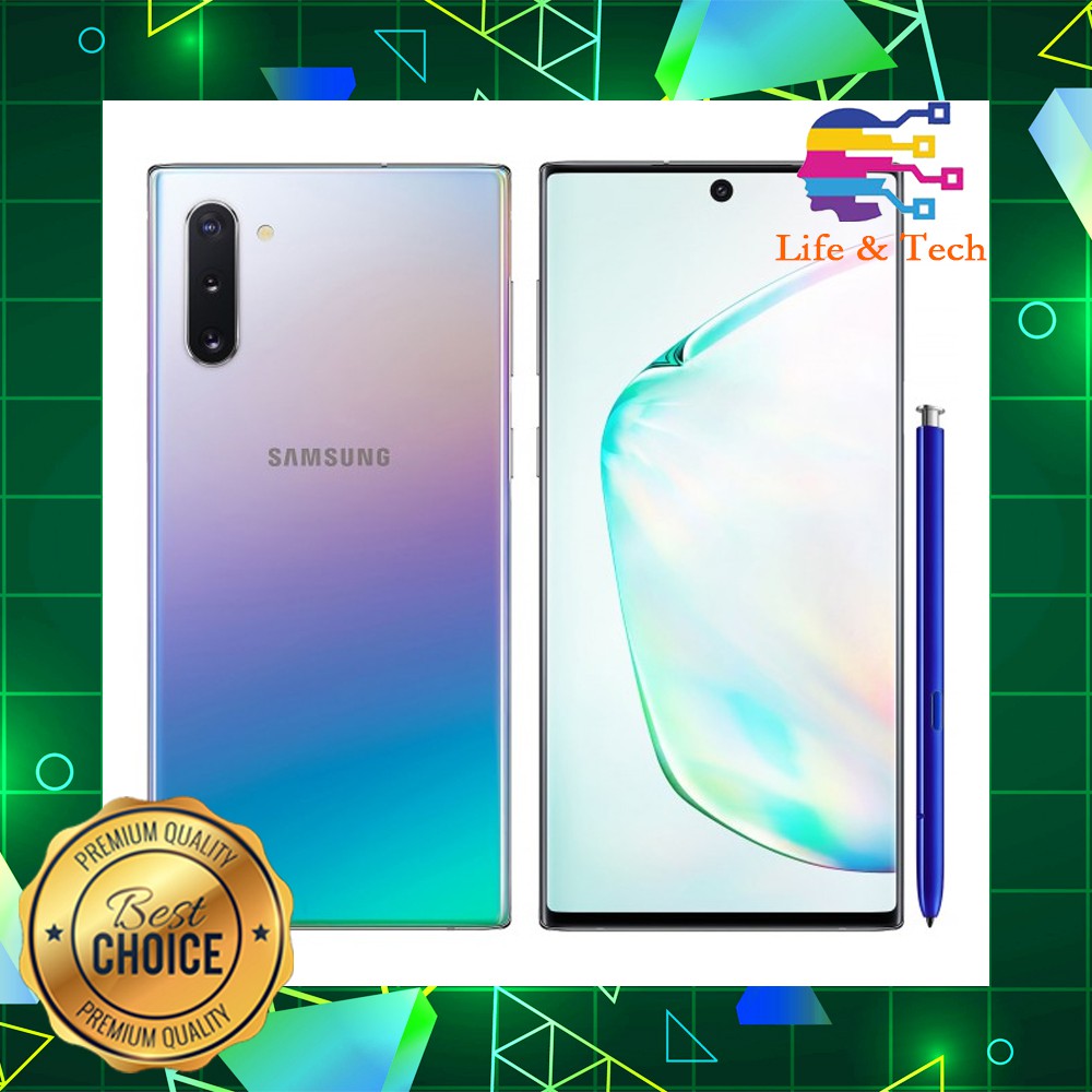 Samsung Galaxy Note 10 N970f Ds 256gb 8gb Aura Glow Shopee Thailand