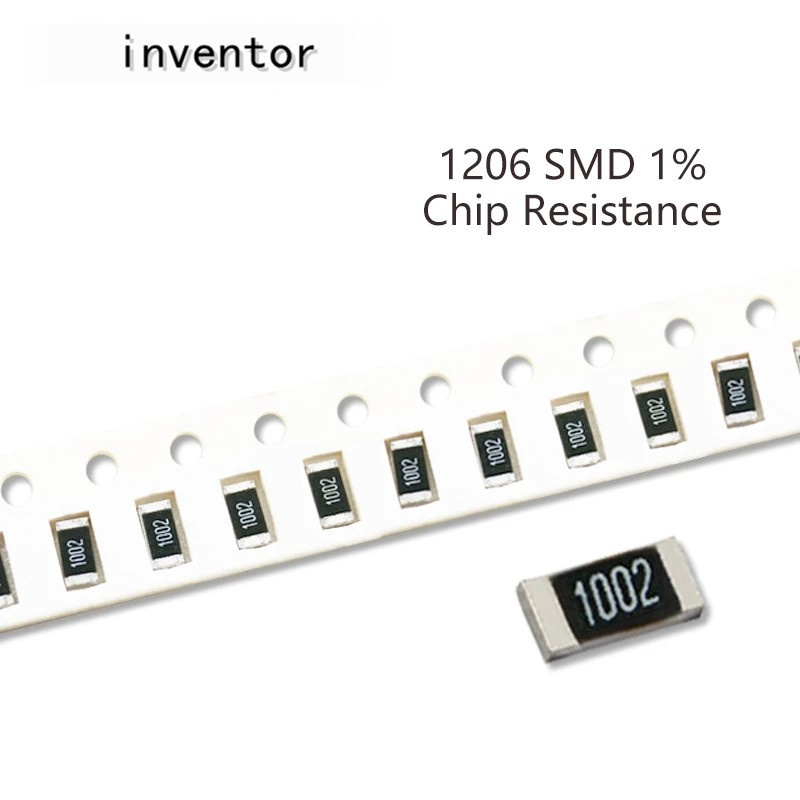 ตัวต้านทาน 1206 Smd 0R ~ 10M 1/2W 0 1 10 100 150 220 330 Ohm 1K 2.2K 10K 100K 0R 1R 10R 100R ...