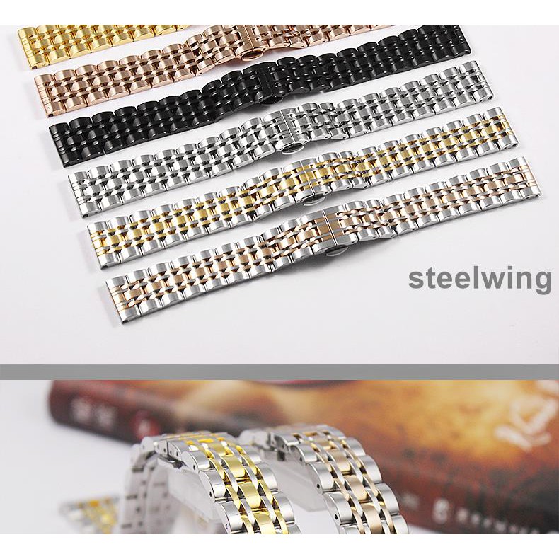 นาฬิกาข้อมือสายสแตนเลส Ar 11091 Ar 1763 Ar 1926 - steelwing.th - ThaiPick