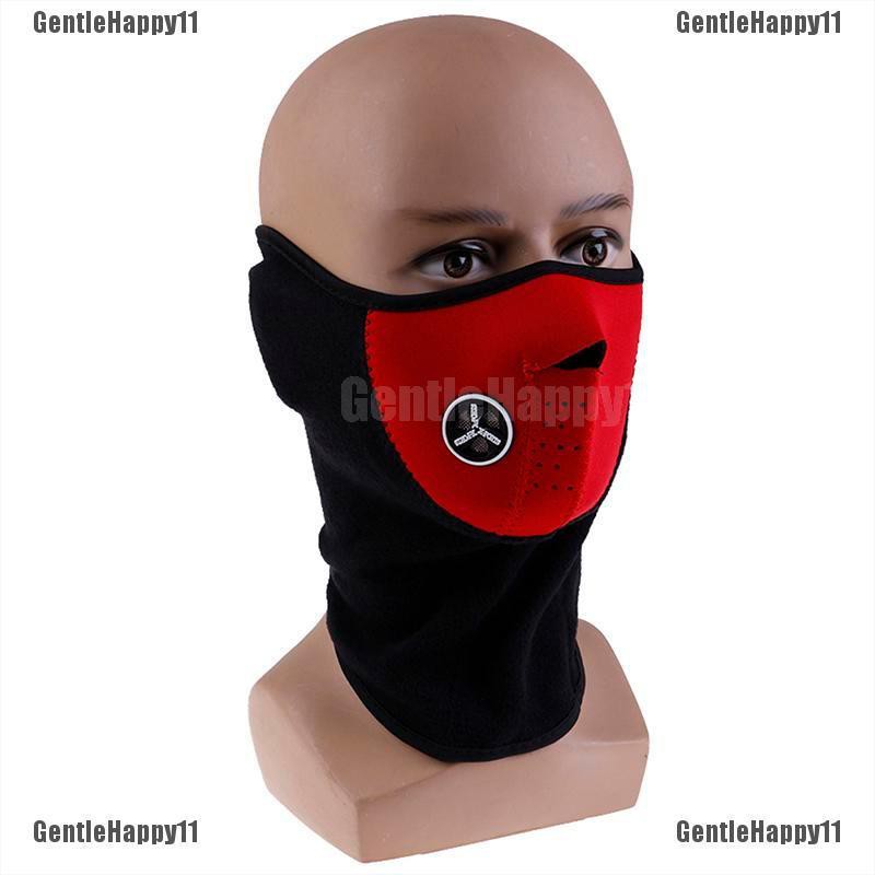 GENTLE Neoprene Winter Neck Warm Face Mask Sport Motorcycle Ski Bike ...