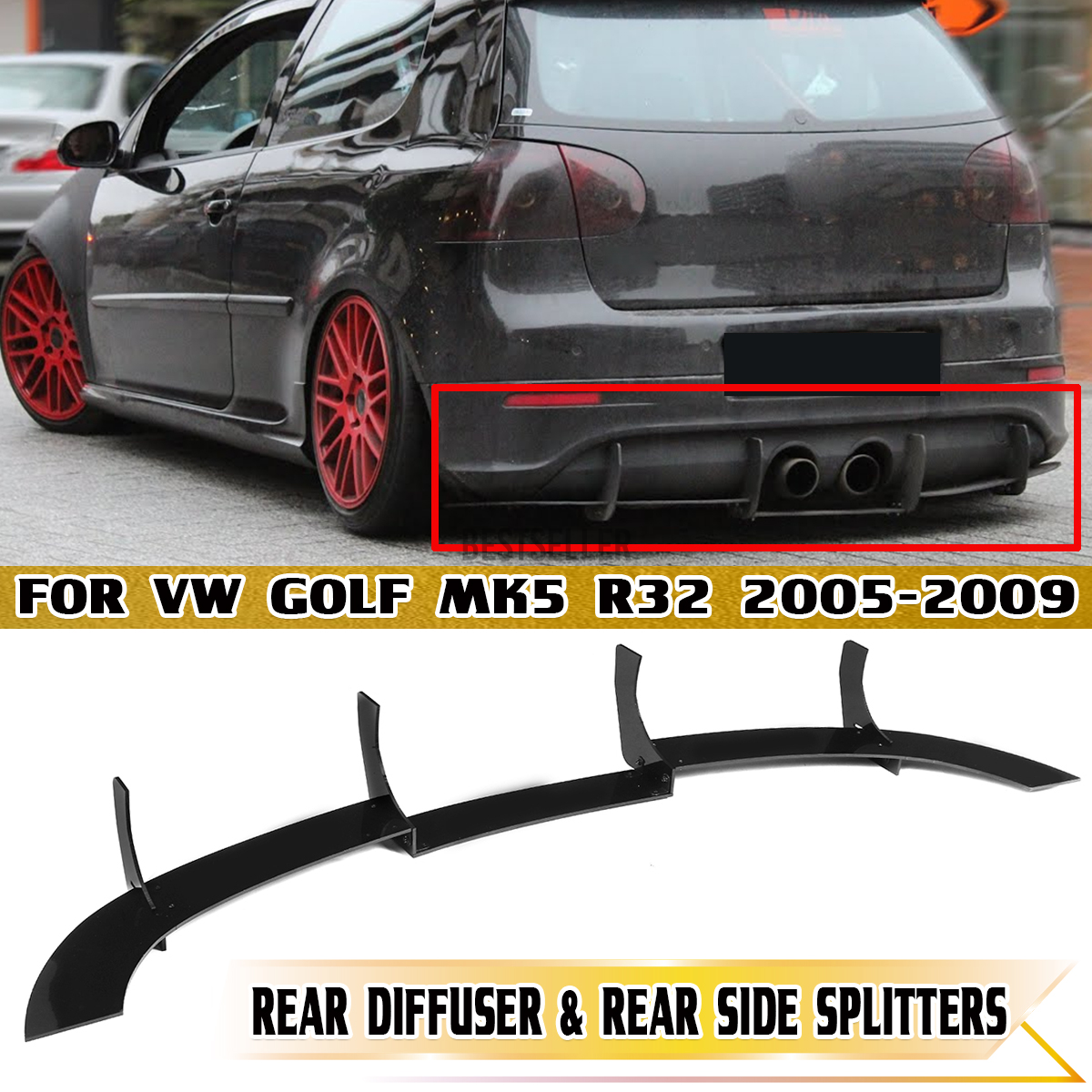 Bestseller อุปกรณ์เสริมรถยนต์ Vw Golf Mk5 R32 2005-2009 - bestseller.th ...