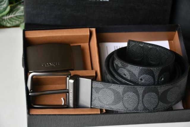COACH BELT VALUE PACK BOX SET เข็มขัดโค้ช - bbiearomdee - ThaiPick