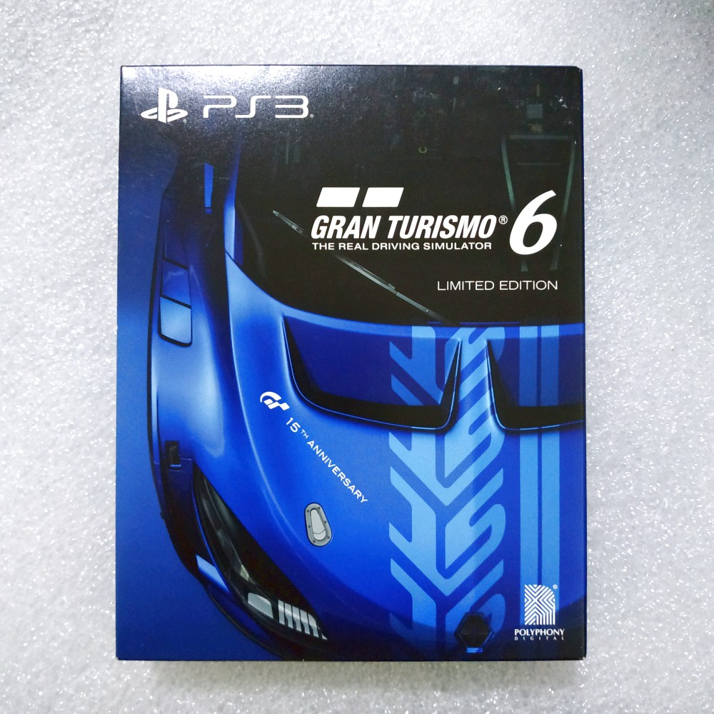 PS3 - Gran Turismo 6 Limited 15th Anniversary Boxset (Zone 3) | Shopee ...
