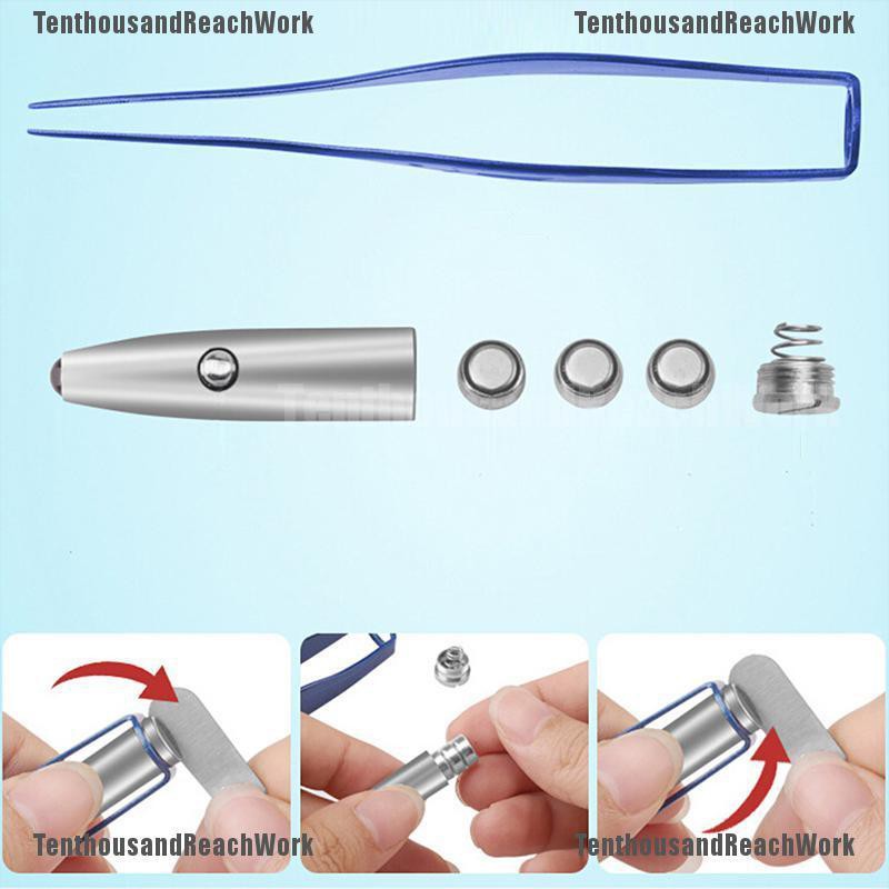 TReachWork Ear Pick Wax Remover Cleaner Curette With LED Flashlight ...