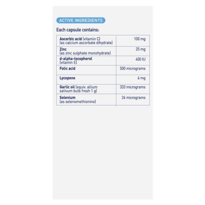 Menevit Male Fertility Supplement Pregnancy 90 Capsules Nutrition ...