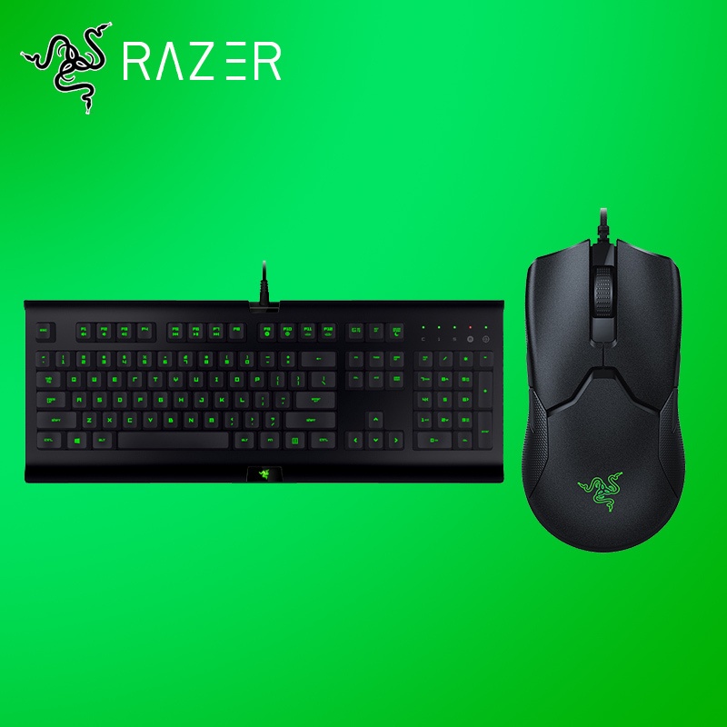 Razer keyboard mouse set คีย์บอร์ดเมาส์ คีย์บอร์ด gamingกับเมาส์เกมมิ่ง ...