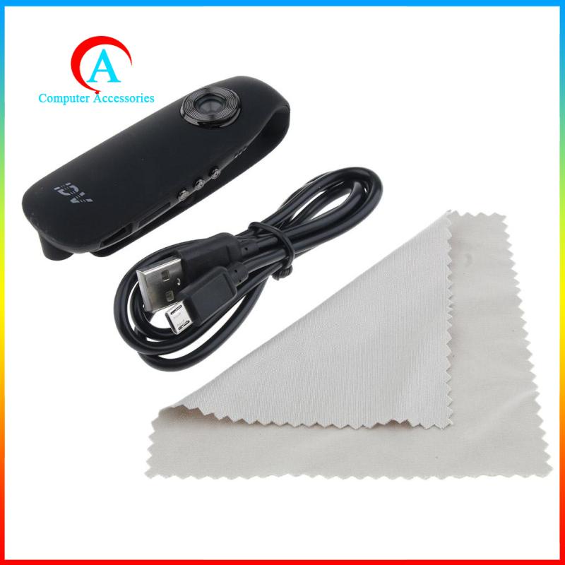 IDV 007 Mini DV Cam Wearable Camera Body Full HD 1080P Camcorder Black ...