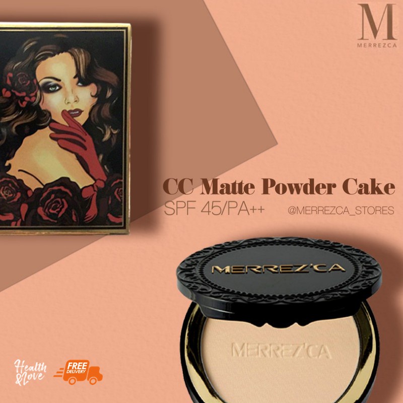 (ของแท้/พร้อมส่ง) MERREZCA Professional Long Wearing & High Coverage ...