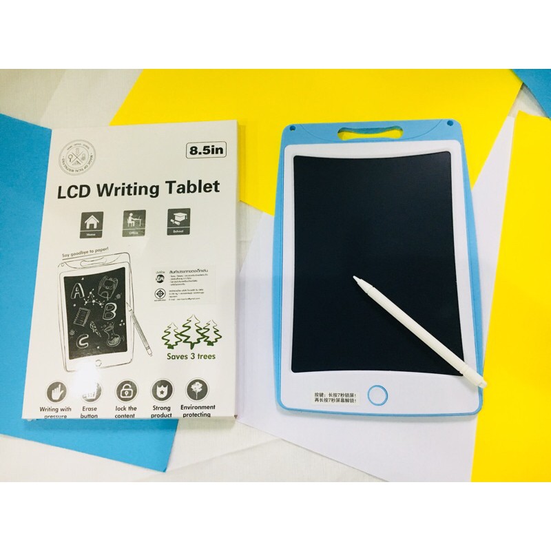 กระดานเขียนจอแบบ LED Writing Tablet ขนาดจอกว้าง 8.5 นิ้ว | Shopee Thailand