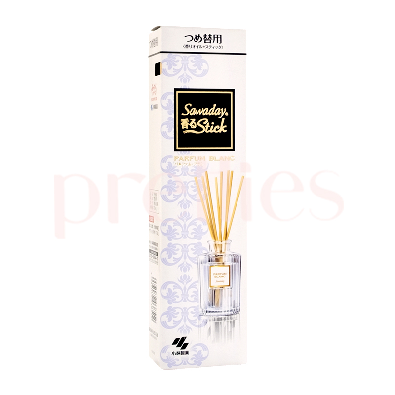 KOBAYASHI Sawaday Fragrance Stick (Refill) 70ml (Parfum Blanc - White) IcrA | Shopee Thailand