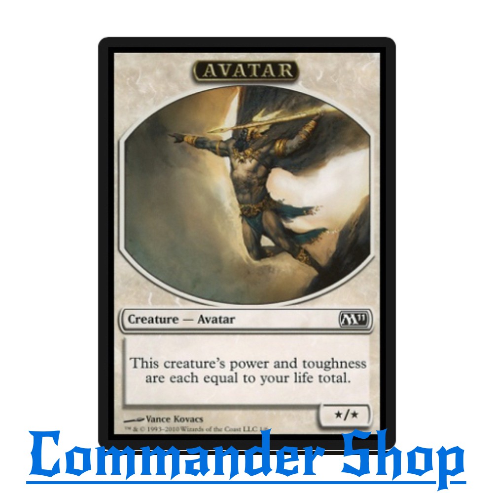 Avatar (Token) การ์ด Magic The Gathering (MTG) | Shopee Thailand