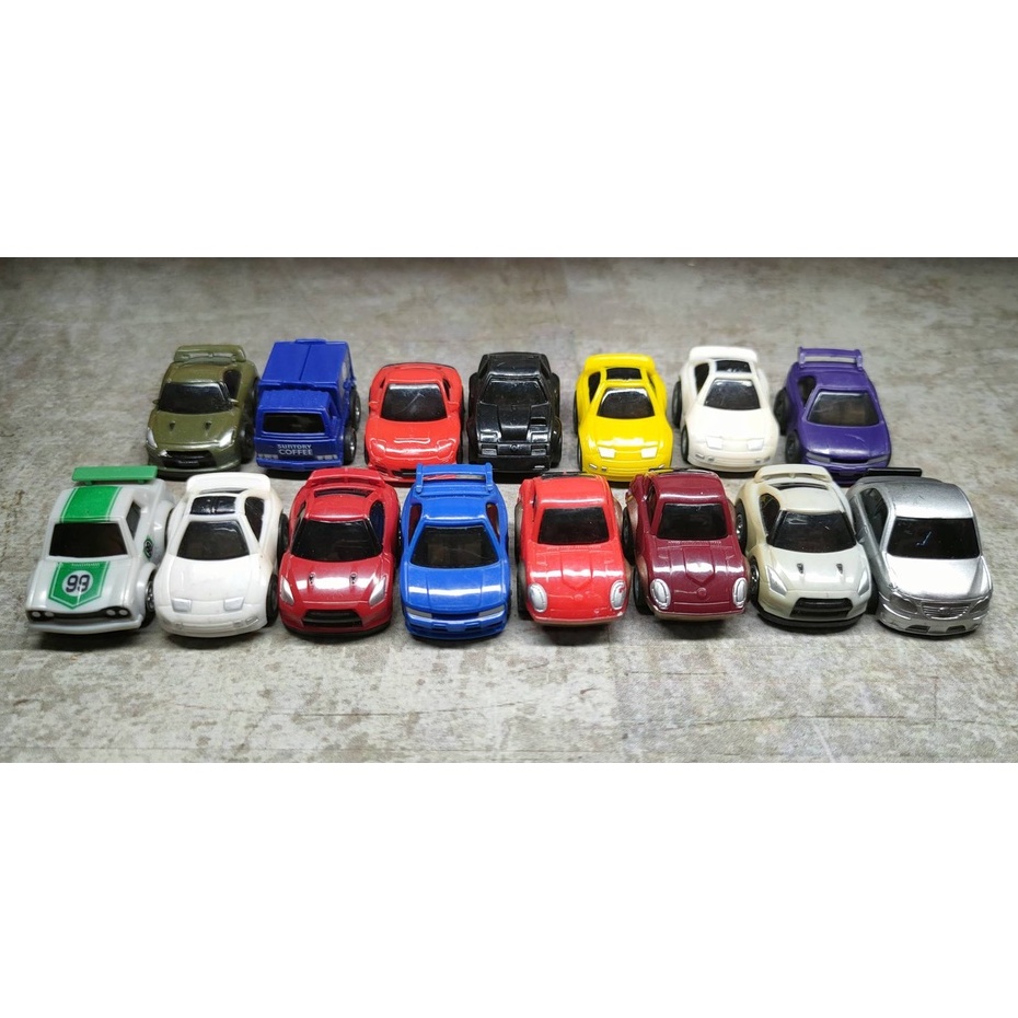 โมเดลรถจิ๊ว รถถอยลานไซส์มินิ WONDA x TAKARA TOMY Mini Mini Choro-Q Car ...