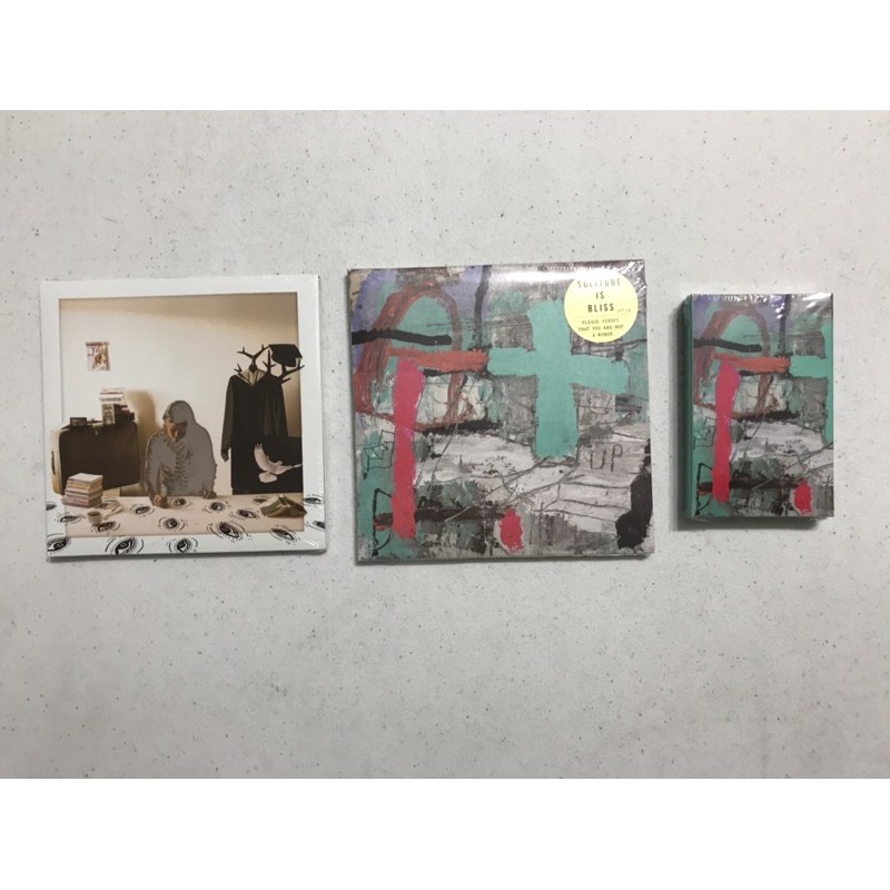 CD SOLITUDE IS BLISS อัลบั้ม HER SOIAL ANXIETY + CD&เทป อัลบั้ม PLEASE VERIFY THAT YOU ARE NOT A ...