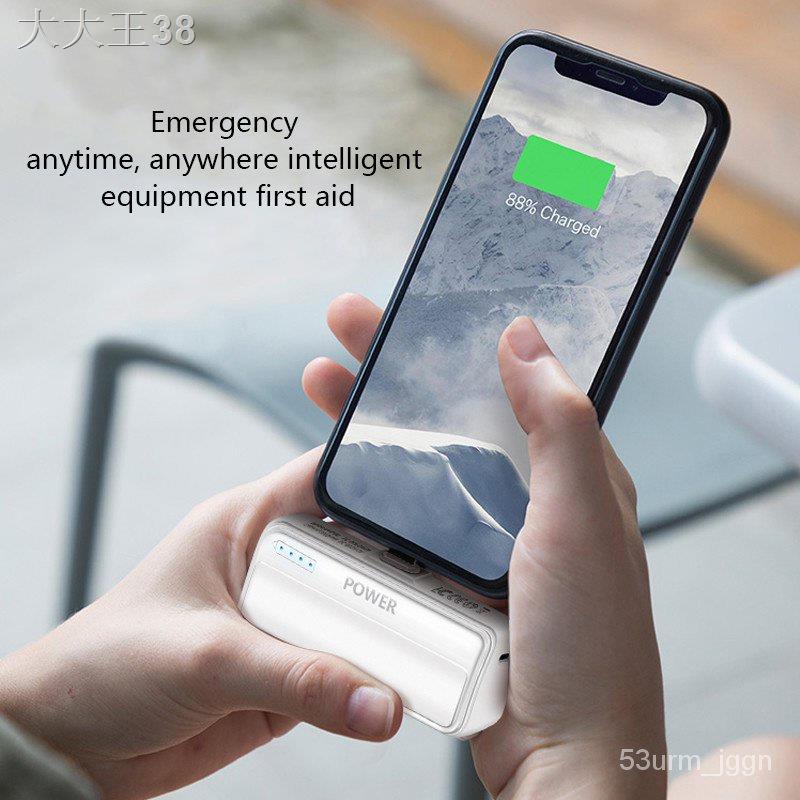 Mini Portable Power Bank For iPhone Samsung Huawei Xiaomi Micro USB ...