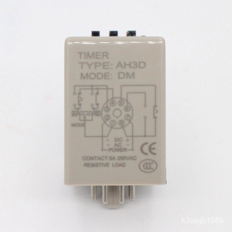 TIMER ไทม์เมอร์ DIGITAL CIKACHI ชิคาชิ AH3D-DM 220V 24VDC 380V sk0S ...