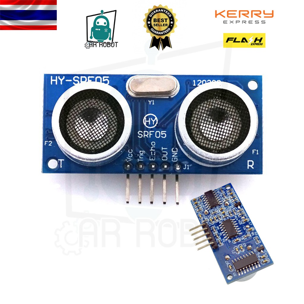 HY-SRF05 Ultrasonic Sensor Module Ultrasonic | Shopee Thailand