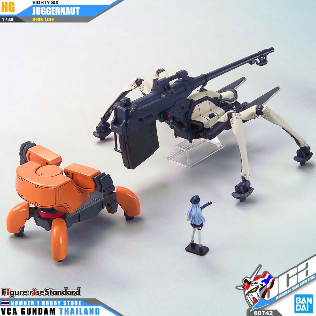 BANDAI 86 EIGHTY SIX HIGH GRADE HG 148 JUGGERNAUT SHIN USE โมเดล เอทตี้ ...