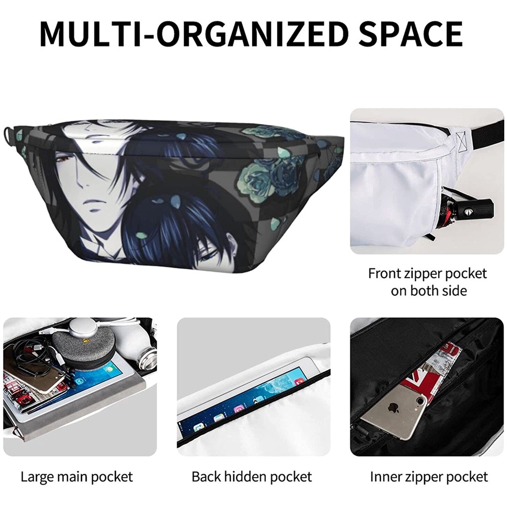 Wang Cui Outdoor sports Black Butler Chest bag - ntxpp501.th - ThaiPick