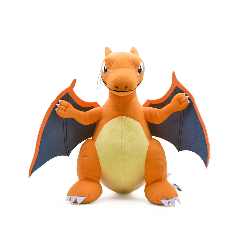 ของเล่นตุ๊กตา 30cm Cool Charizard Plush Doll Pokemoned Handsome ...