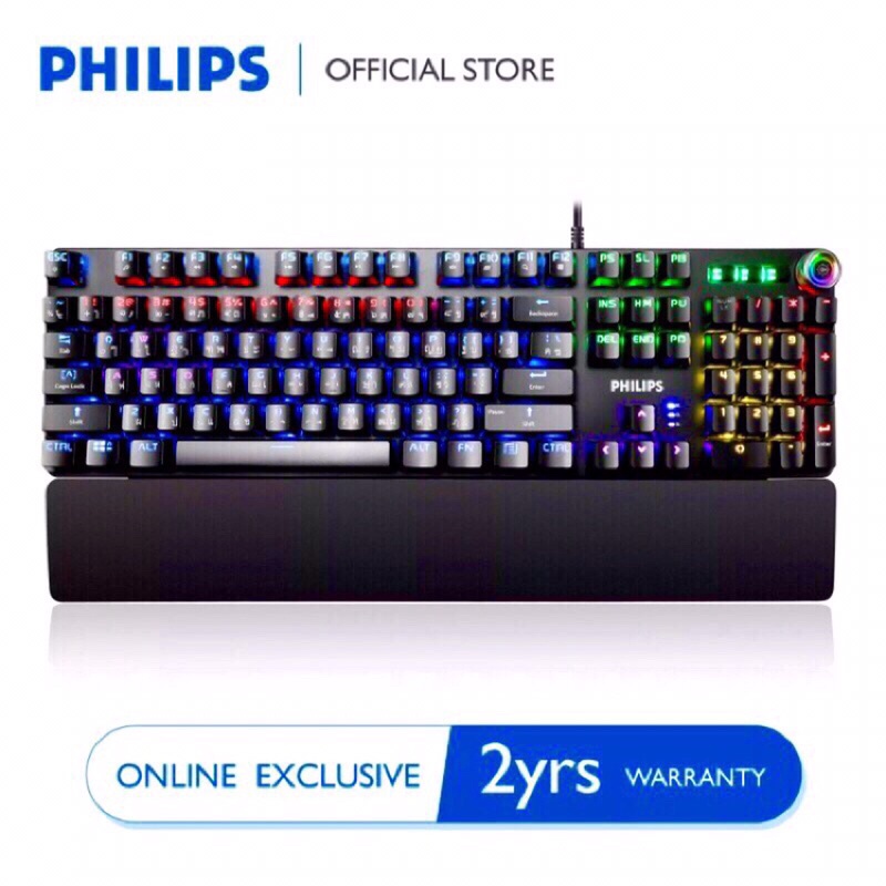 spk-8605 Keyboard Philips คีย์บอร์ด มาโคร คีย์บอร์ด แมคคานิคอล คีบอร์ด ...