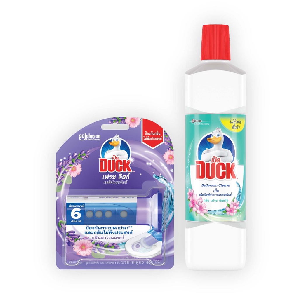 Duck Fresh Disc Starter Lavender 38 g Duck Clean Fresh Floral Bathroom ...