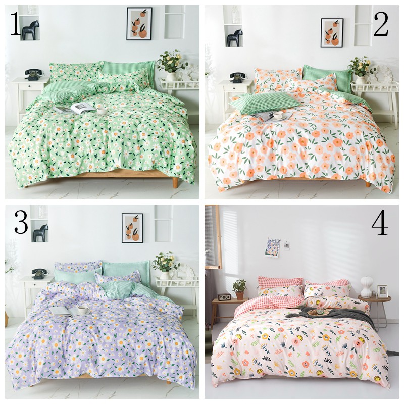 [COD] Beddings Double/ Queen/ King 4 in 1 Bedsheet high quality ...
