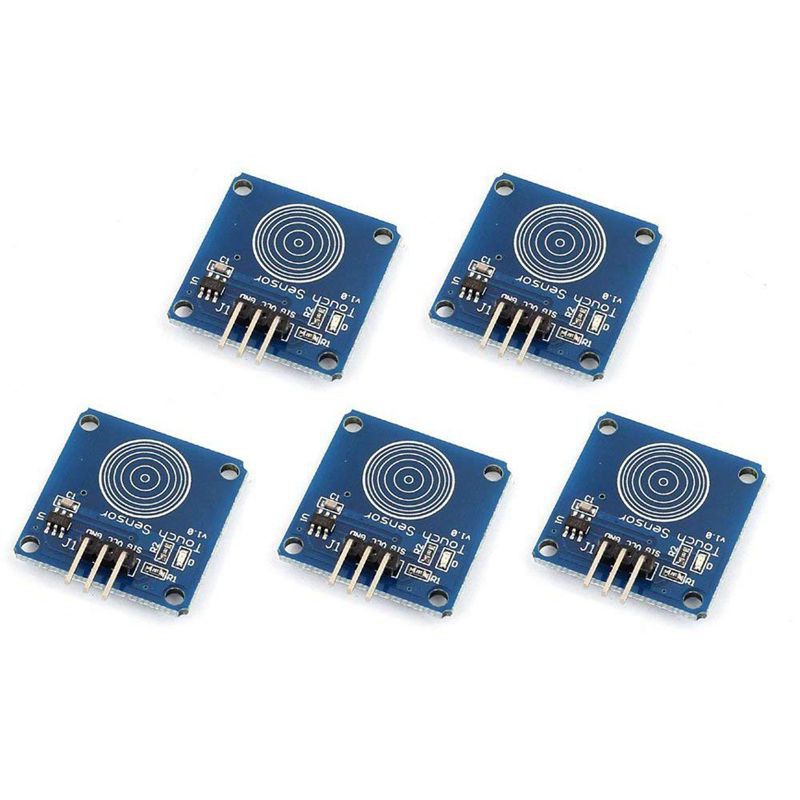 โมดูลเซนเซอร์ TTP 223b Digital Touch-Sensor 5 ชิ้นสำหรับ Arduino ...