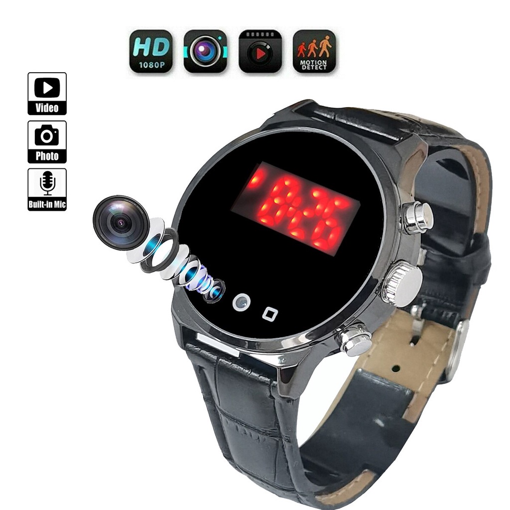 Luxury High Quality 1080P Mini Camera Smart Watch Motion Detection ...