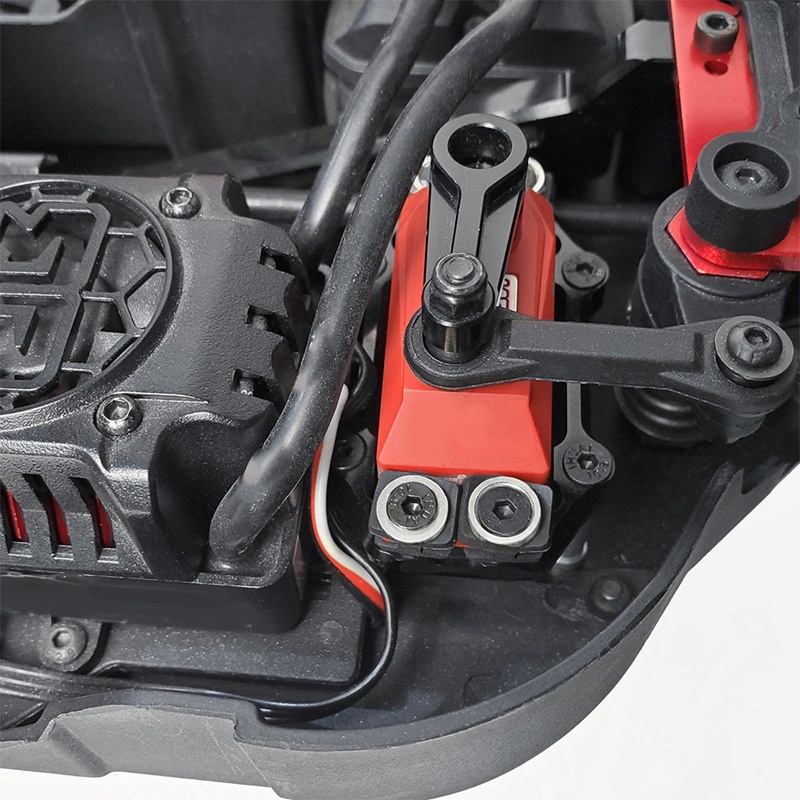 Metal Steering Servo Mount Set for ARRMA 18 KRATON 6S Outcast Senton ...