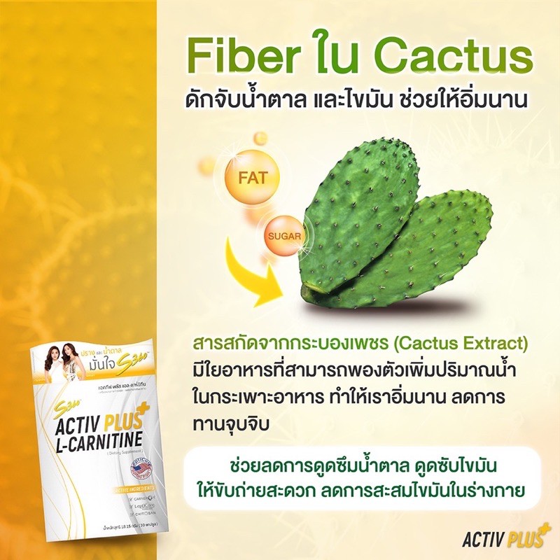 Activ Plus (S360) แพ็ค 3 กล่อง อิ่มนาน ลดทานจุบจิบ ของแท้100 - kiki ...
