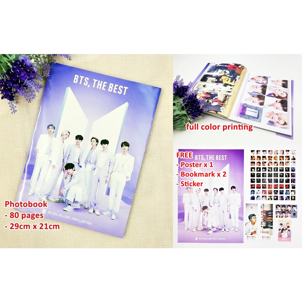 BTS Photobook BE Butter BTS Album 80pages Jungkook V JIMIN WINTER ...