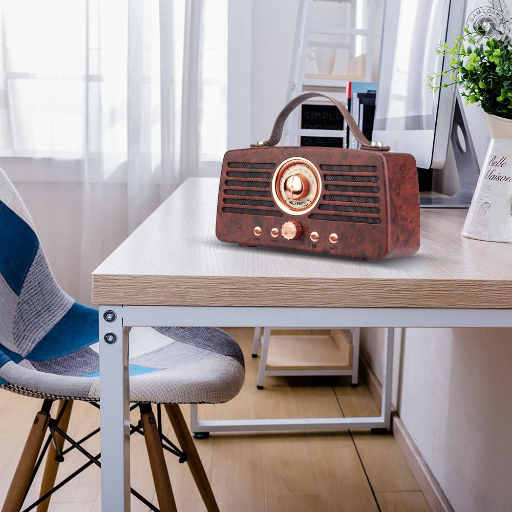 ☀ Retekess TR607 Retro FM Radio Receiver MP3 Player Radio Stereo BT 4.2 ...