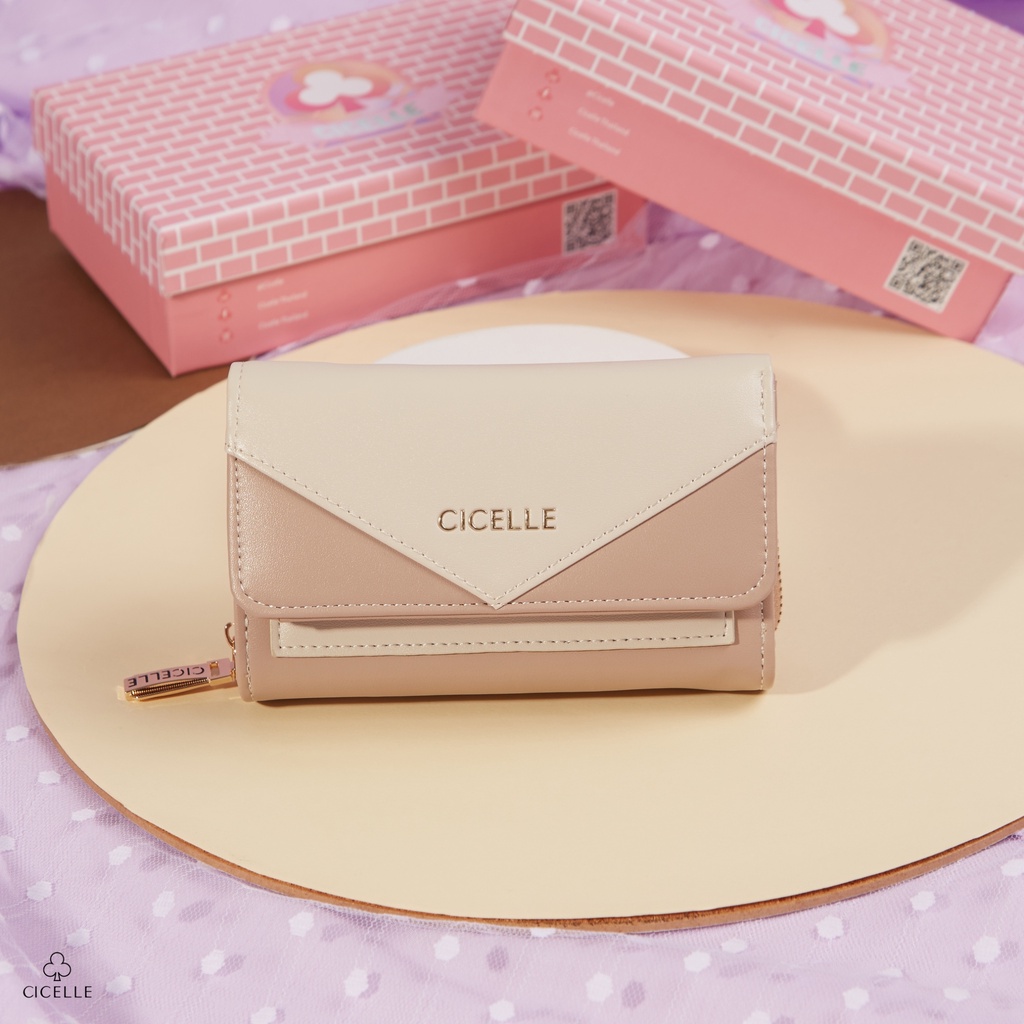 กระเป๋าสตางค์แบรนด์แท้CICELLEแบบมีซิปรอบ - muayz.7 - ThaiPick