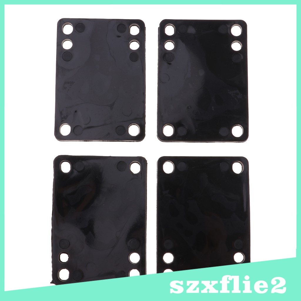 Hot sale 4PCS Skateboard Riser Pads Longboard Shockpads Longboards ...
