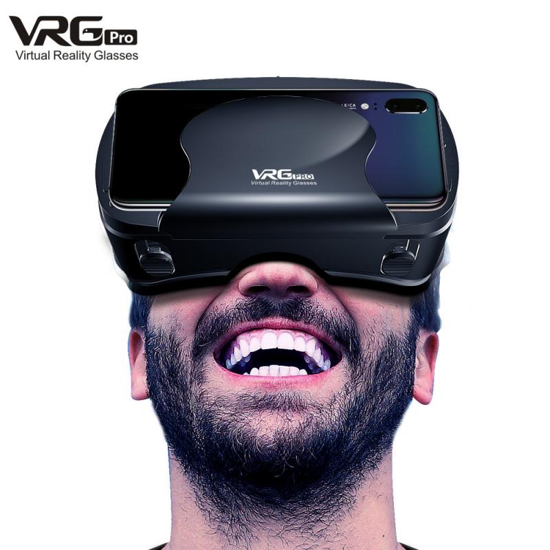 vr แว่นตา：2021 New Virtual Reality 3D VR Smart Glasses Helmet WideAngle ...