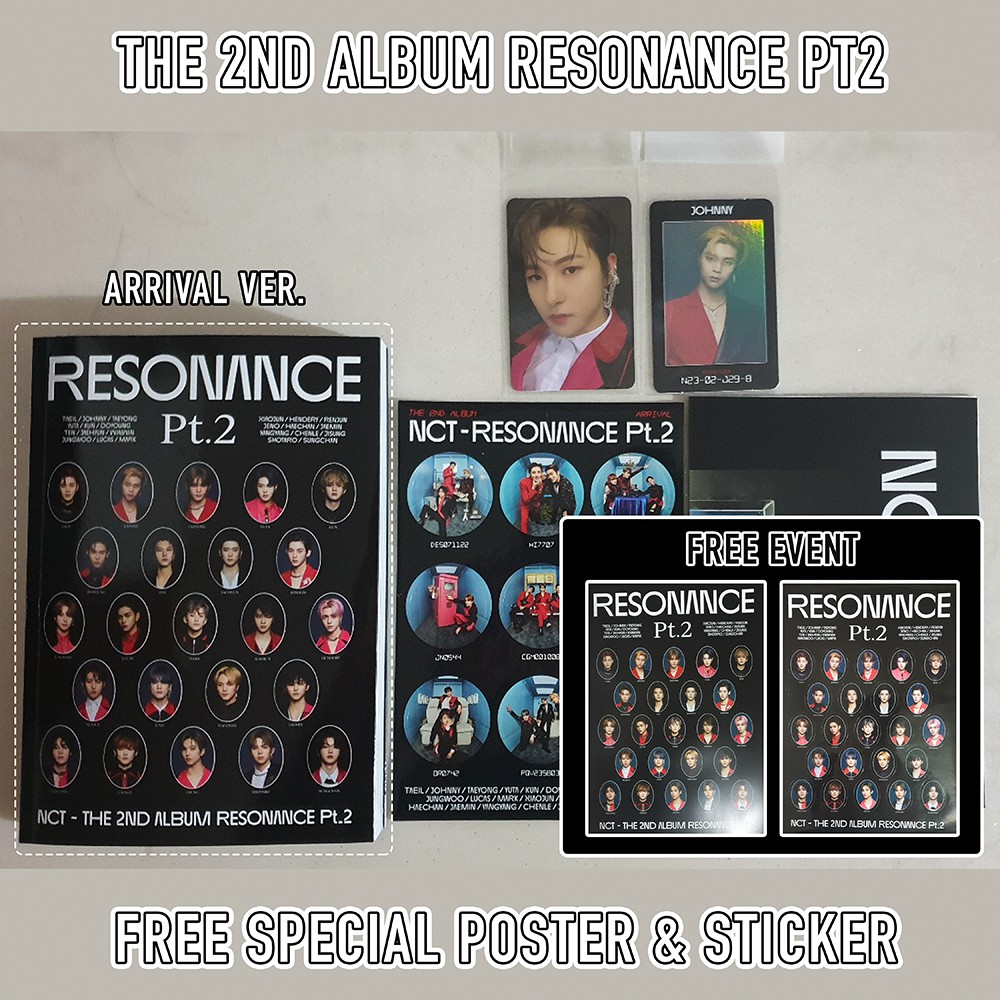 อัลบั้ม NCT2020 - THE 2ND ALBUM RESONANCE PT.2 ARRIVAL / DEPARTURE (แบบ ...