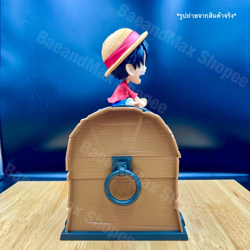 มือ1 ของแท้100 ️บัคเก็ตหีบสมบัติลูฟี่วันพีช ถังป๊อปคอร์นวันพีช One ...