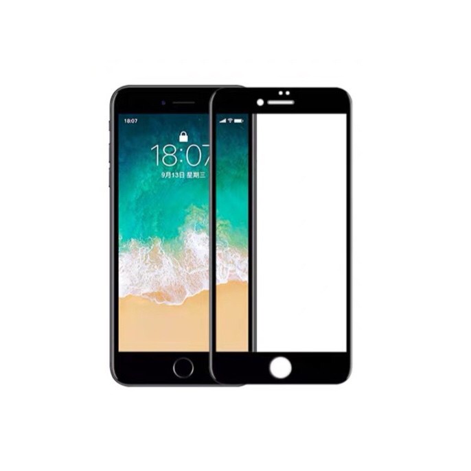 คุณภาพสูง )ฟิล์มกระจกเต็มจอ สำหรับ iPhone6 iPhone6s iPhone6plus iPhone6splus iPhone7 iPhone8 ...