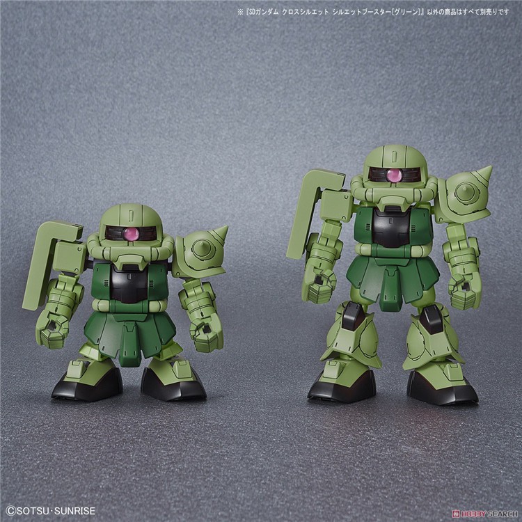 บันได SDCS BBนักรบ สีเขียวZaku CSโครงกระดูก ปรับปรุงขยายอุปกรณ์ สีเขียว ...