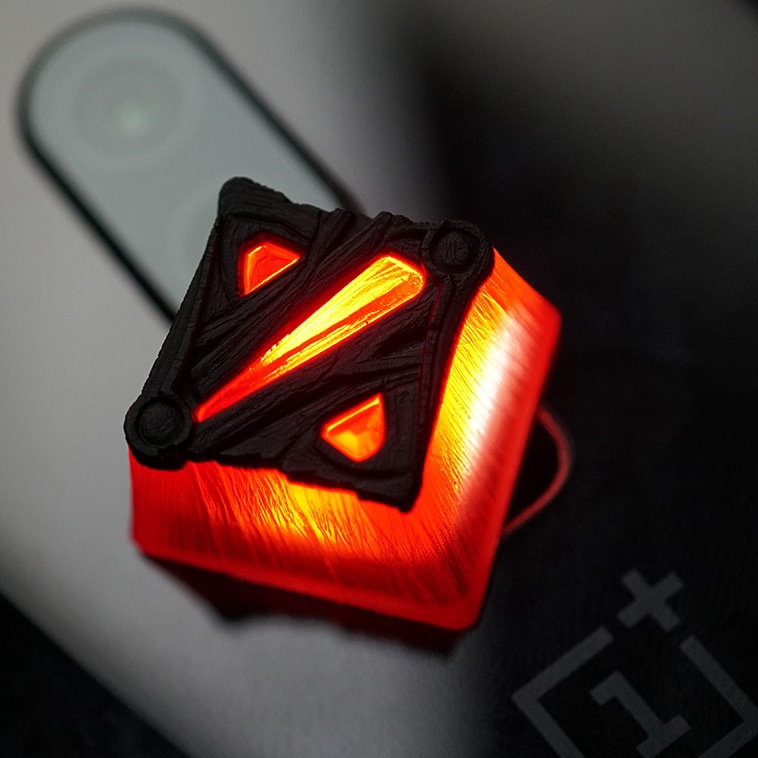 คีย์แคปตู้กาชาปอง keycap resin handmade สำหรับmechanical keyboard ...