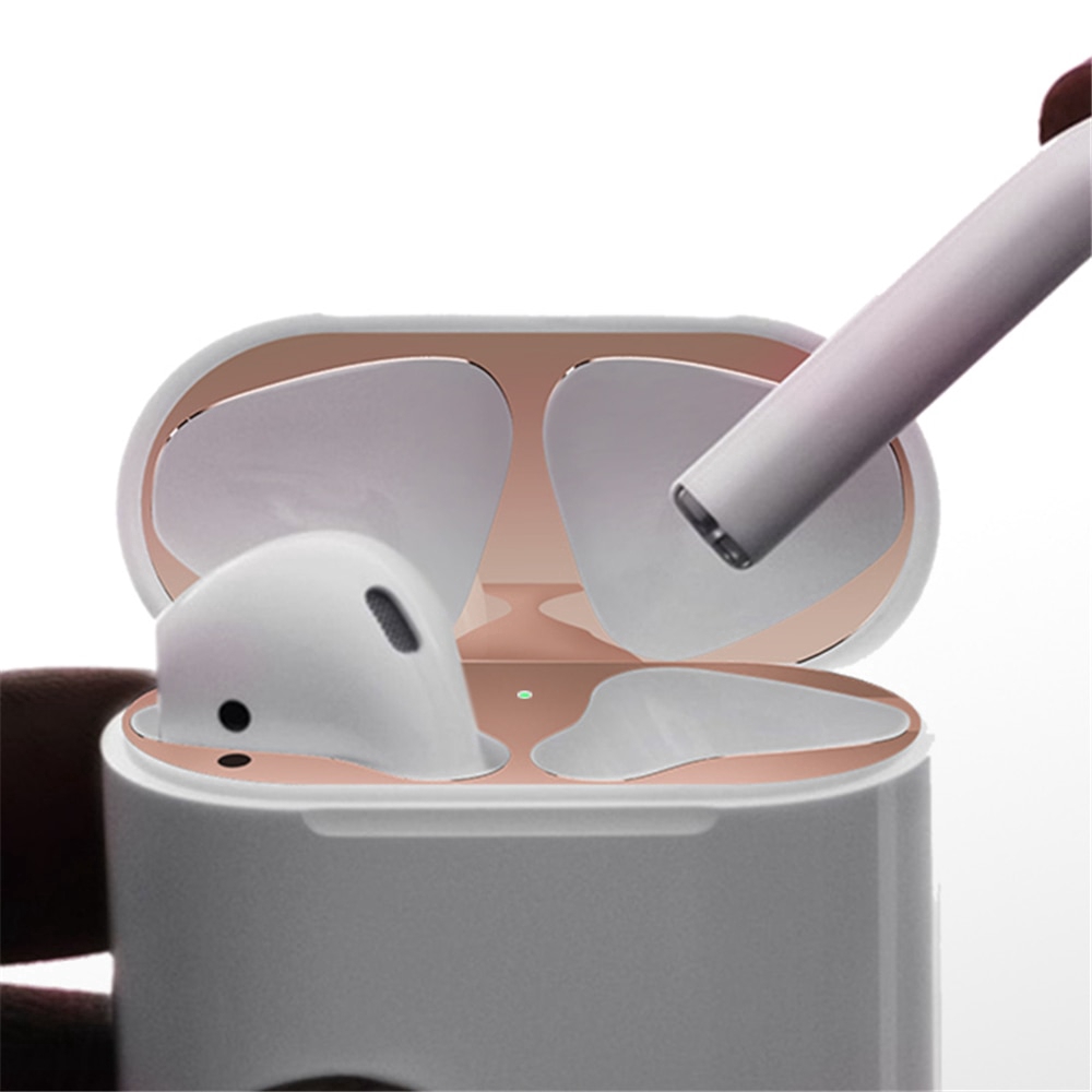 Metal Film Sticker AirPods Pro Airpod 3 Case Dust Ultra Thin Skin Cover ...