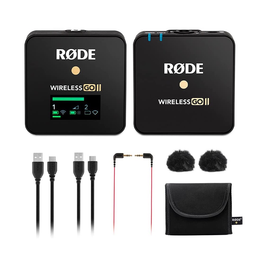 RODE Rode Wireless Go II ไมโครโฟนไร้สายพกพา Wireless Microphone 2.4 GHz ...