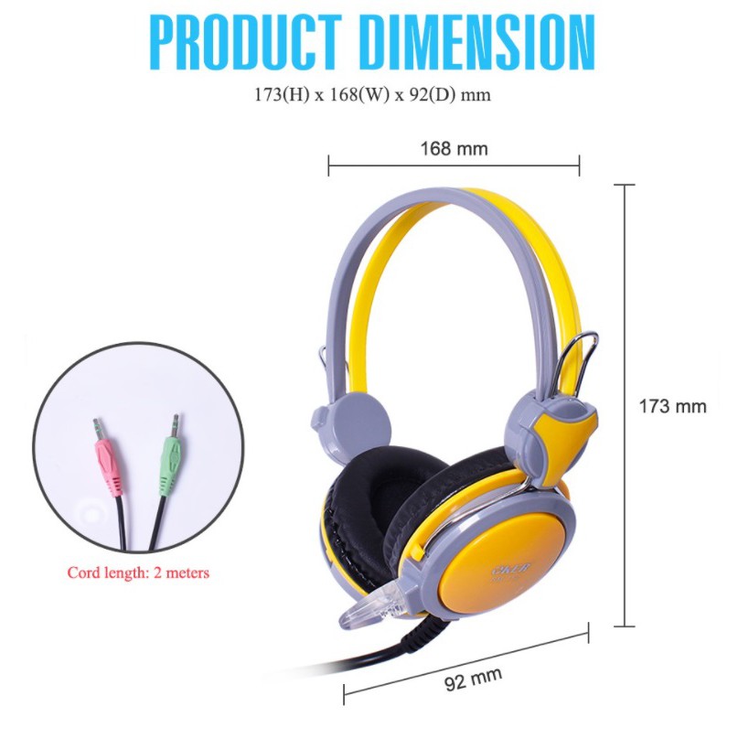 OKER หูฟังครอบหู Headset รุ่น SM-712 - jonezeerrangsit - ThaiPick
