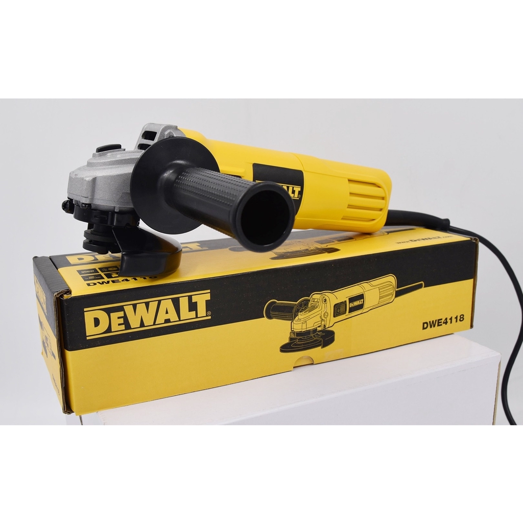 DEWALT เครื่องเจียร์ไฟฟ้า 4 นิ้ว รุ่น DWE4118 (950วัตต์) ปรับรอบได้ รับ ...