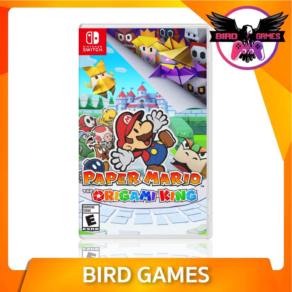 Nintendo Switch Paper Mario The Origami King แผ่นแท้ มือ1 mario paper ...