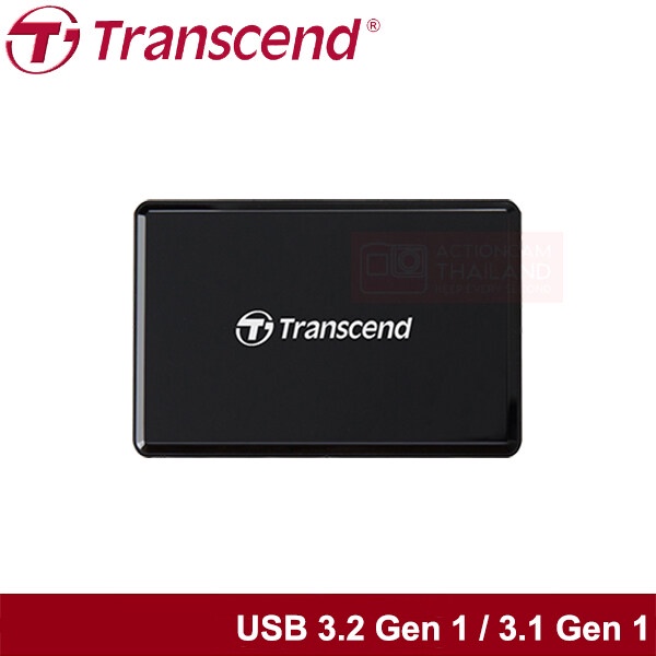 TRANSCEND CARD READER EXTERNAL USB 3.2 Gen 1 3.1 Gen 1 การ์ดรีดเดอร์ ...