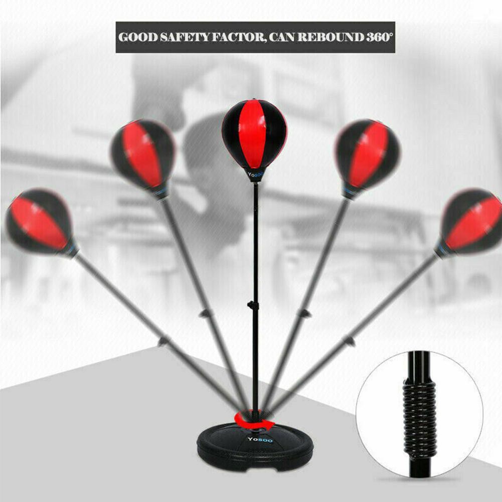 มวยAdjustable Vertical boxing ball Fitness Boxing Punch Relaxed Boxing ...