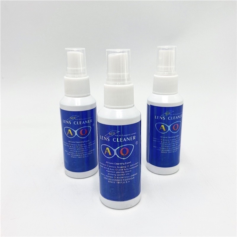 น้ำยาเช็ดเลนส์ น้ำยาเช็ดแว่น AO Blue Lens Cleaner - yingnoysj - ThaiPick
