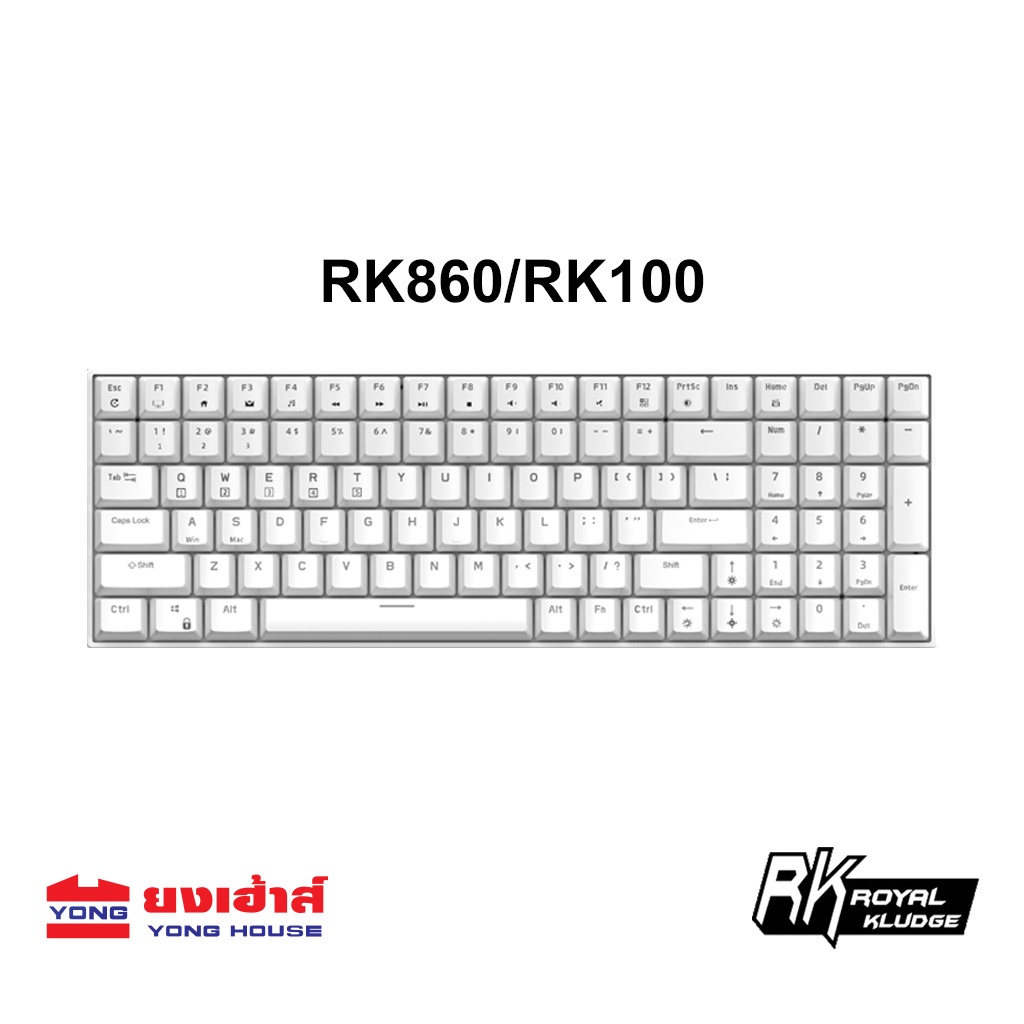 Royal Kludge RK 68 Plus,RK84,RK860/RK100 RK860 RK100 Hotswappable ...