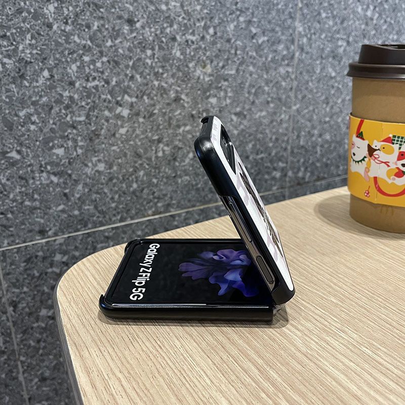 เคสป้องกันโทรศัพท์มือถือ แบบหน้าจอพับได้ ลายนูน สําหรับ Samsung ...